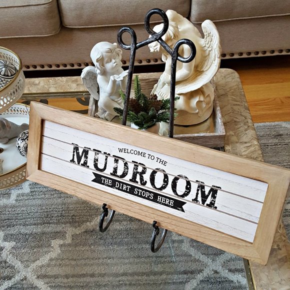 Unbranded | Wall Decor | New Rustic Farmhouse Lodge Mudroom Sign | Poshmark